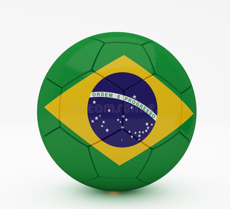 Brazilian flag stock illustration. Illustration of flag - 63485
