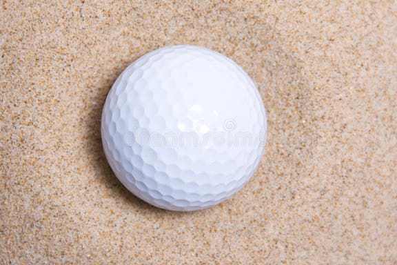 Ball in bunker stock photo. Image of bunker, ball, penalty - 22425758