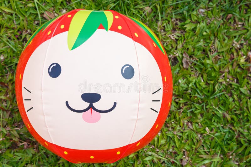 Ball cat face stock image. Image of facial, happy, design - 39966535