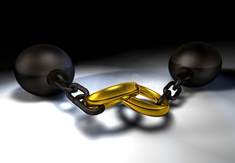 Ball Chain Marriage Stock Illustrations – 52 Ball Chain Marriage Stock ...