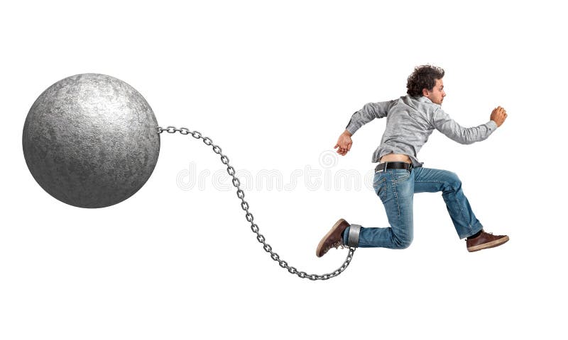 Ball and Chain stock image. Image of cell, slave, restraint - 11184909