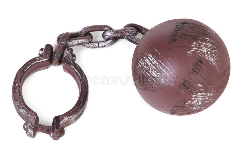 Ball and Chain stock image. Image of cell, slave, restraint - 11184909