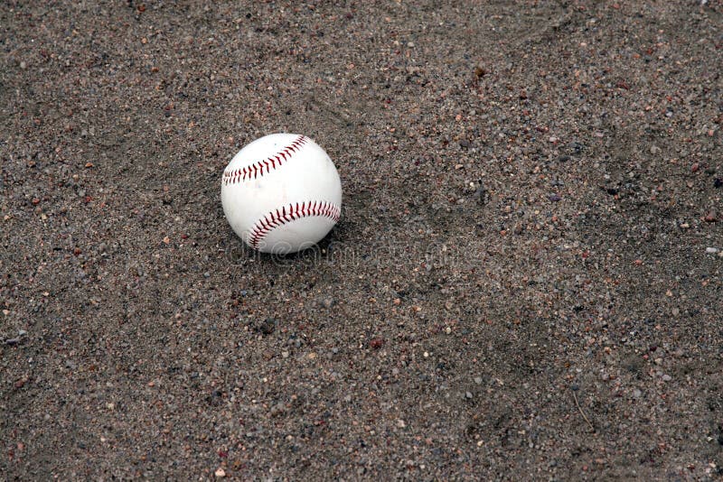 Ball in the dirt stock image. Image of leisure, pitching - 3200929