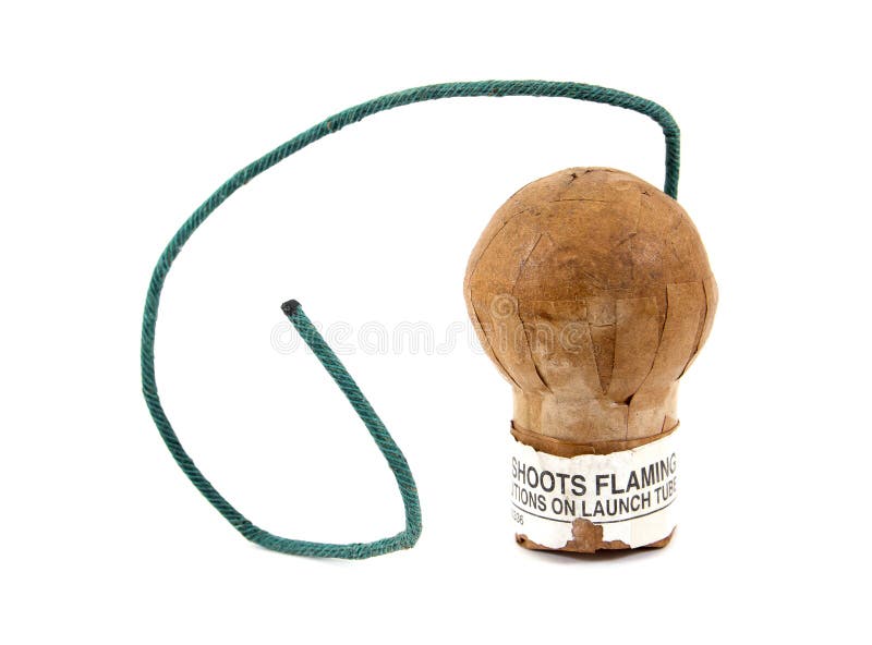 Ball Firecrackers Isolated on White Background. Ball Firecrackers Stock ...