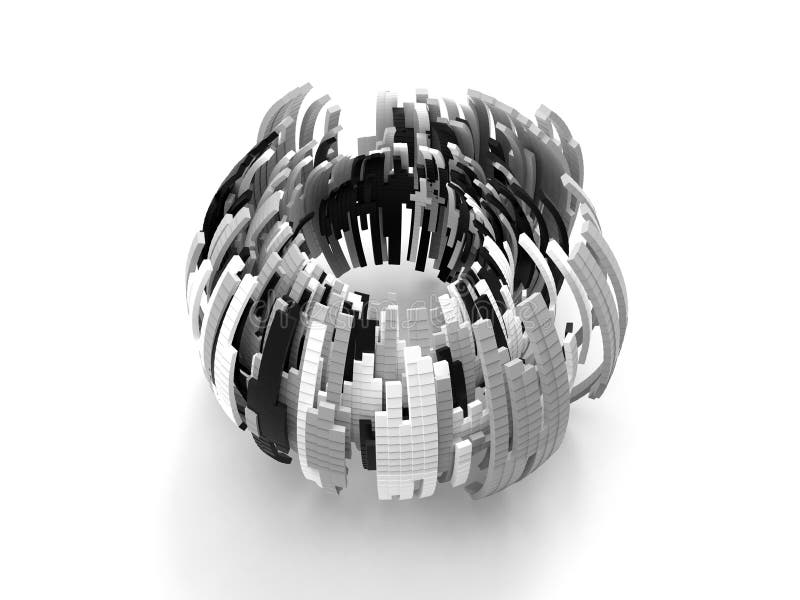 Ball Flacky Construction - 3D Concept Image with Ball - Elegant ...