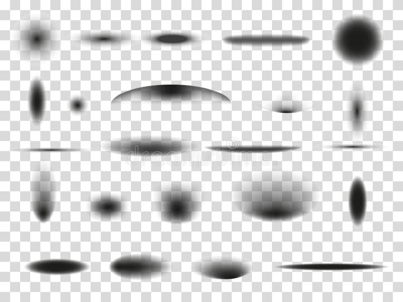 Ball Floor Shadow. Shade Effects. White 3D Pack. Circular Gradient ...