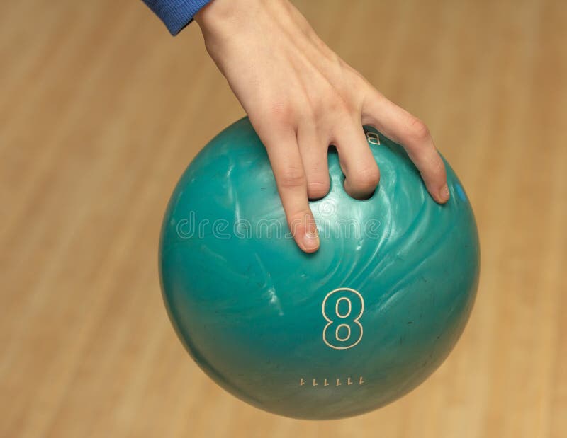 The Ball is in the Hand of the Bowler Stock Photo - Image of healthy ...