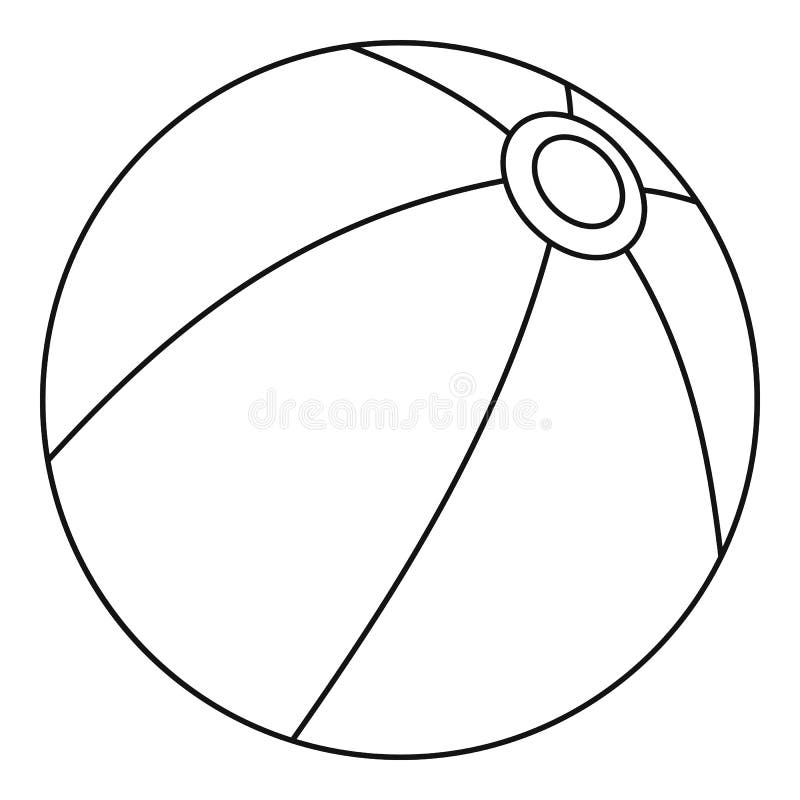 Ball Outline Stock Illustrations – 146,873 Ball Outline Stock ...