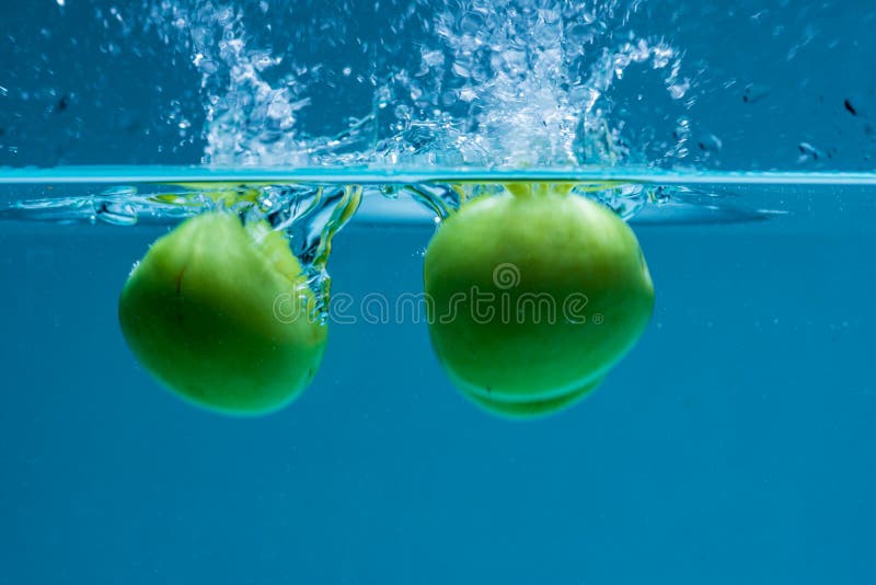 The Ball Jujube Down the Water Stock Image - Image of clear, health ...