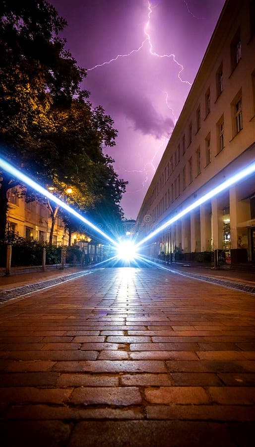 Ball lightning stock photo. Image of infrastructure - 379099004