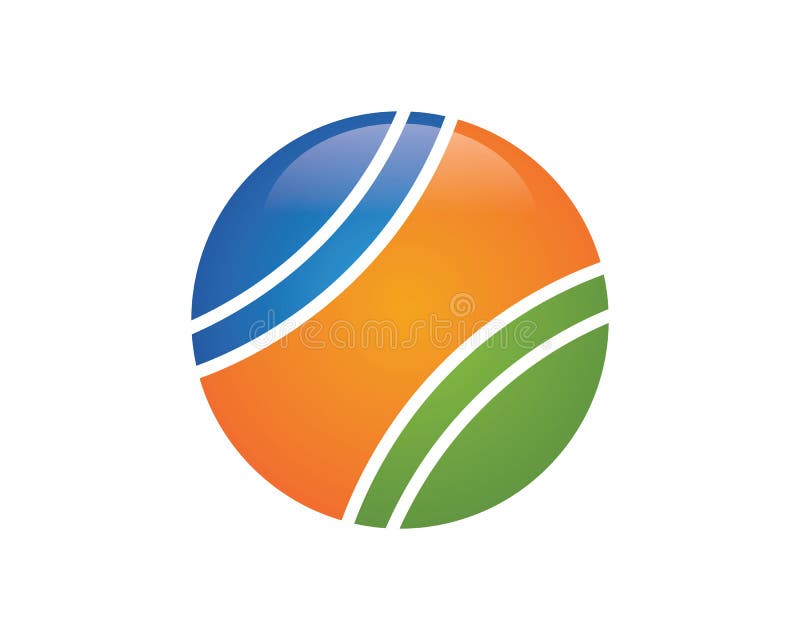 Ball Logo Icon Vector Design Stock Vector - Illustration of game ...