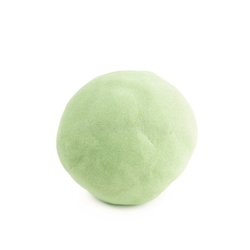 Ball Made of Kinetic Sand Isolated Stock Photo - Image of background ...