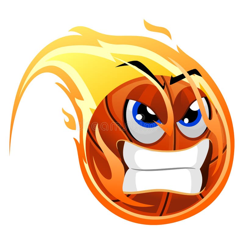 Fireball Angry Cartoon Face Stock Illustrations – 18 Fireball Angry ...