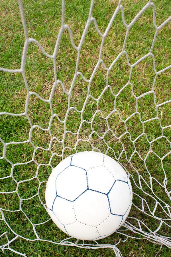 Ball in the net. stock image. Image of equipment, score - 21366695