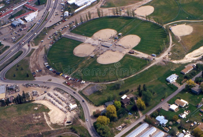 Ball Park stock image. Image of green, amateur, softball - 7517119