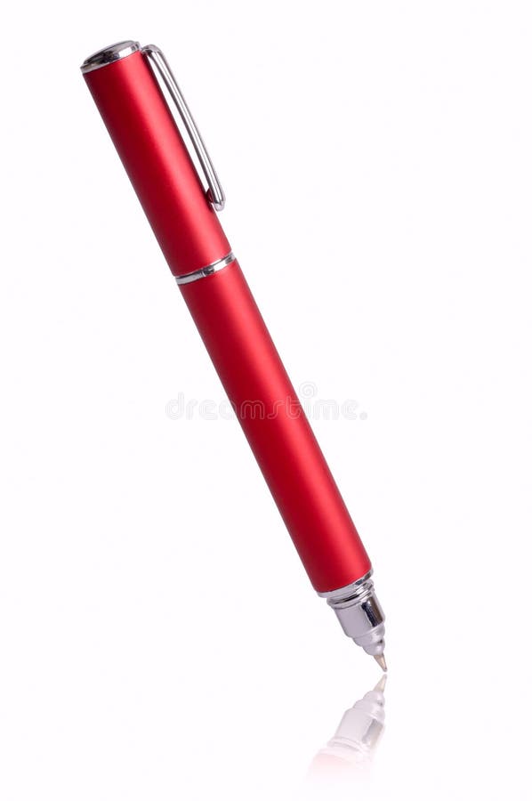 Red Ball Pen stock photo. Image of firm, writing, classy - 1475036