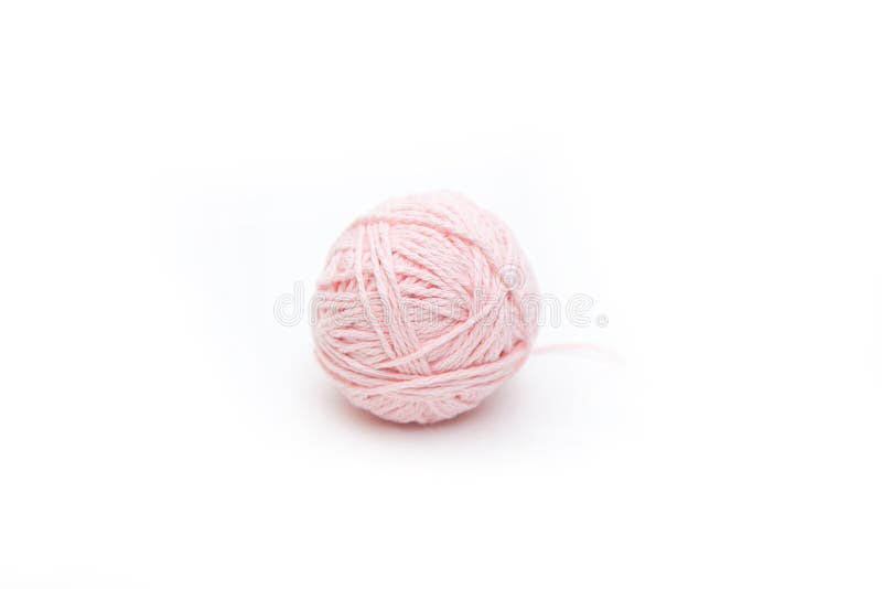 Ball Of Threads Isolated On White Background Picture. Image: 16146783