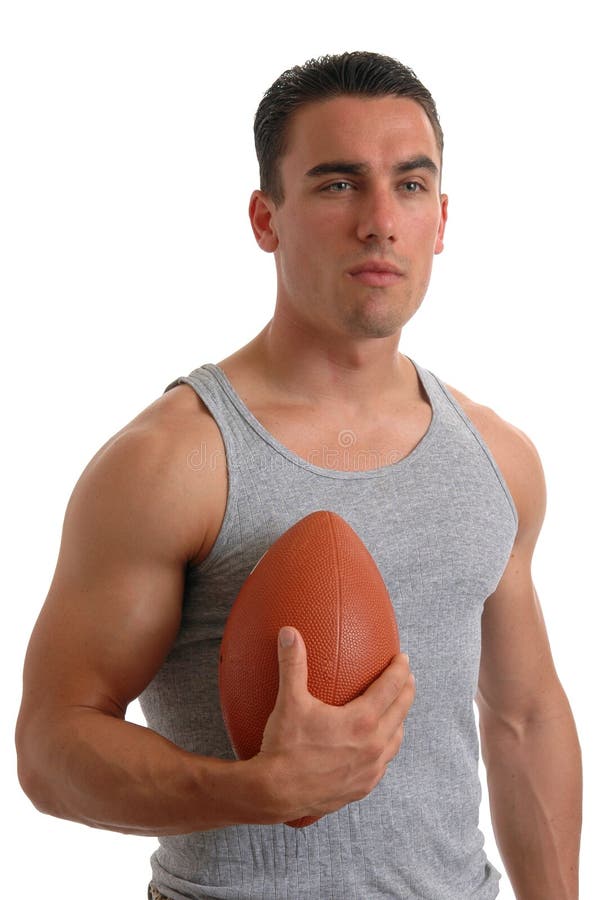 597 Handsome Muscular Football Player Stock Photos - Free & Royalty ...