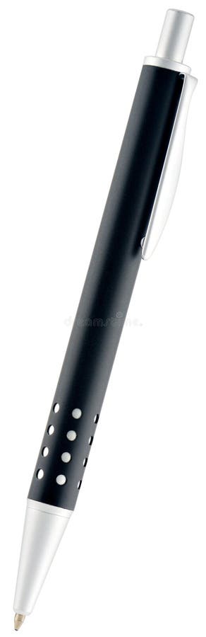 Ball-point pen isolated stock image. Image of stationery - 9519601