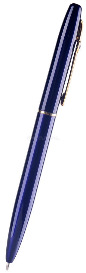 Ball-point Pen Isolated on White Stock Image - Image of isolated ...