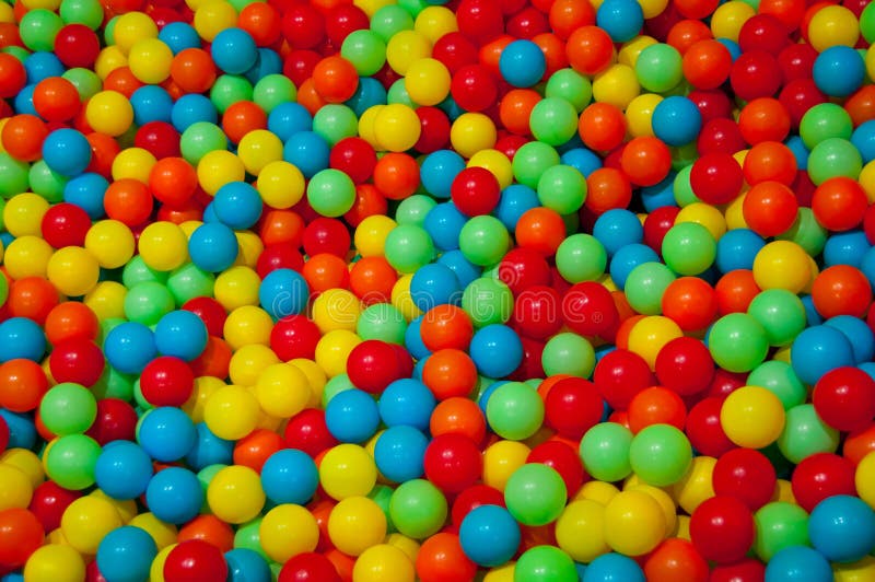 Ball Pool stock photo. Image of ball, orange, colored - 21106306