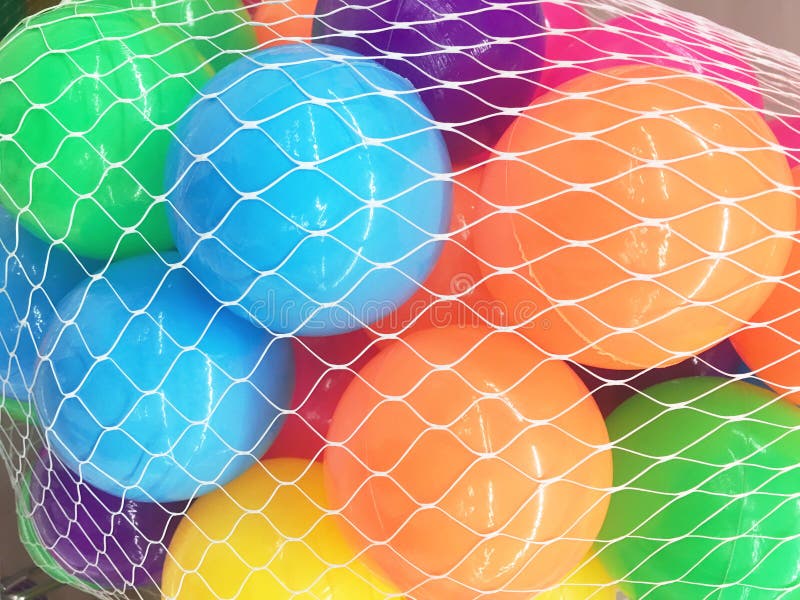 Ball Pool with Colourful Balls To Play Stock Photo - Image of game ...