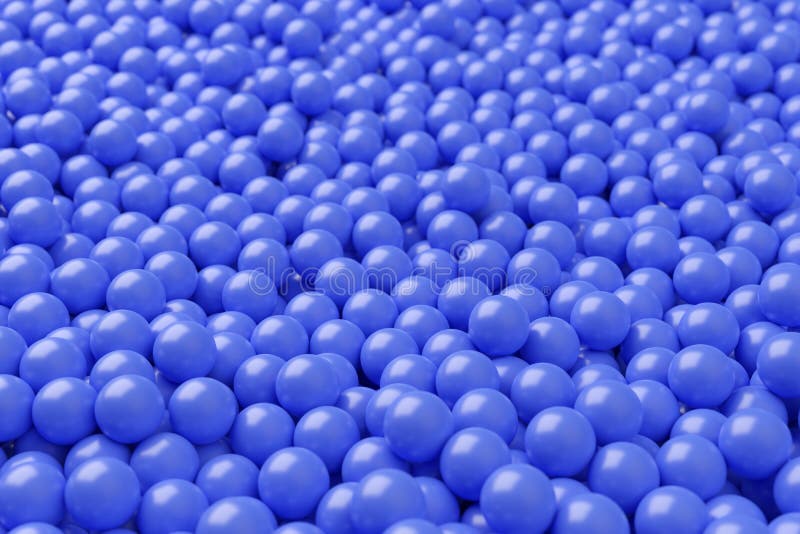 Ball Pool or Pit Filled with Red, Green, Yellow and Blue Plastic Balls ...