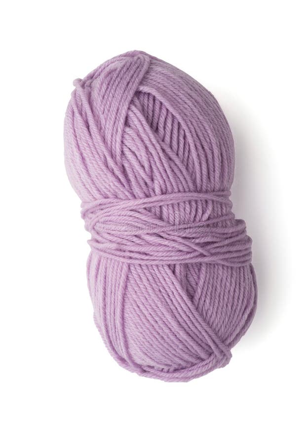 Purple wool yarn ball stock photo. Image of bright, ball - 34603698