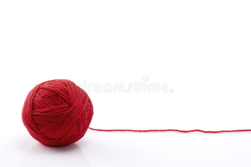 Woolen Ball Red