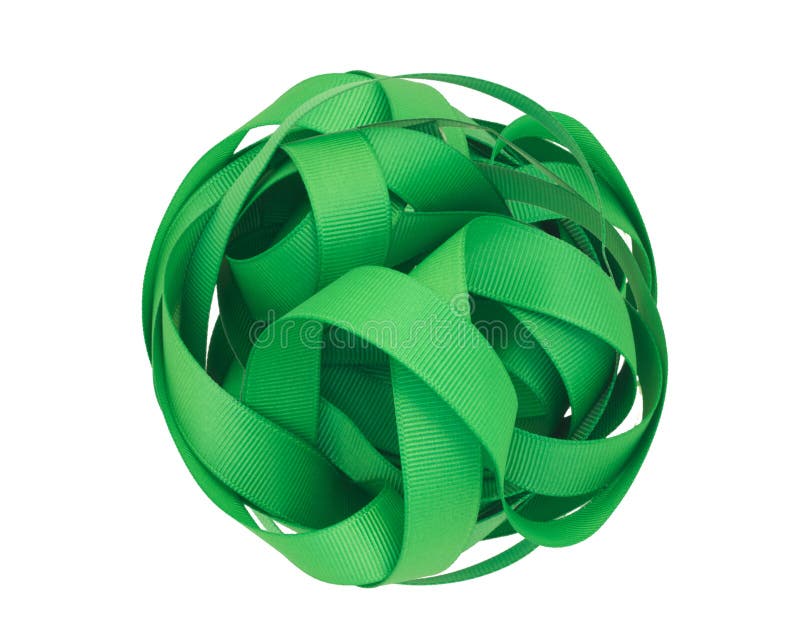 Ribbonball stock photo. Image of isolated, interweave - 29933458