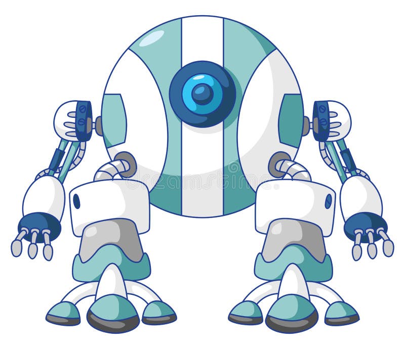 Ball Robot stock vector. Illustration of ball, futuristic - 47879533