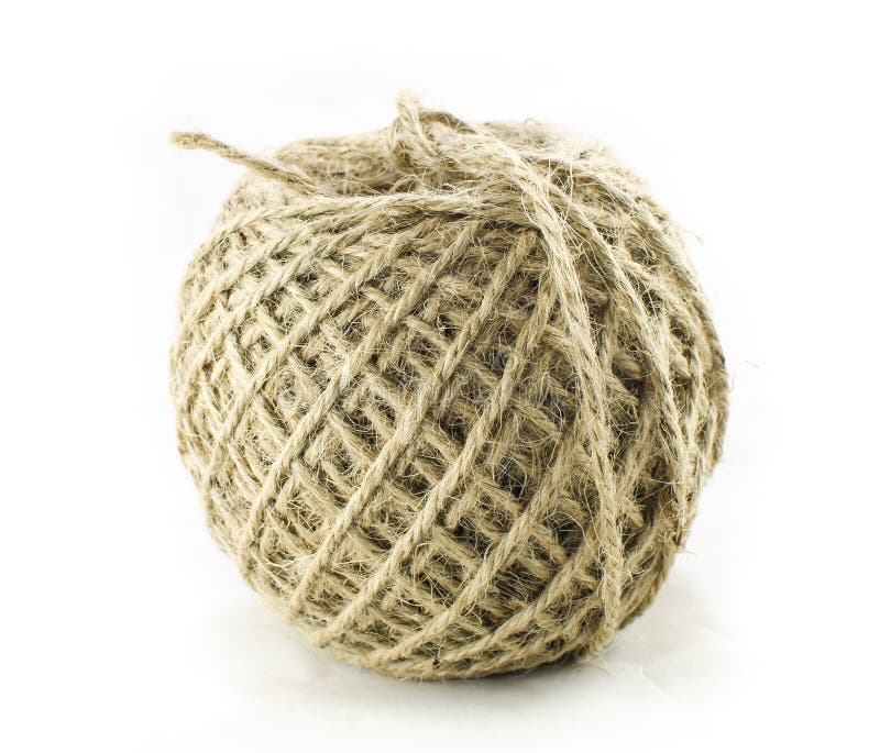 Ball of rope stock image. Image of closeup, curve, object - 73477653