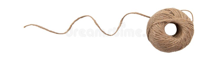 Ball Scourge Rope White Background Thread Isolate Stock Photos - Free ...