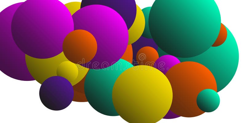 Ball shape gradients. stock vector. Illustration of decor - 204082860