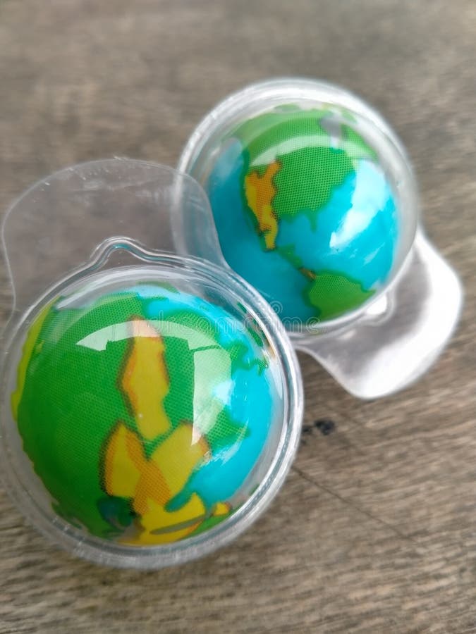 Ball-shaped Candy with Beautiful Wrapping Motifs Stock Image - Image of ...