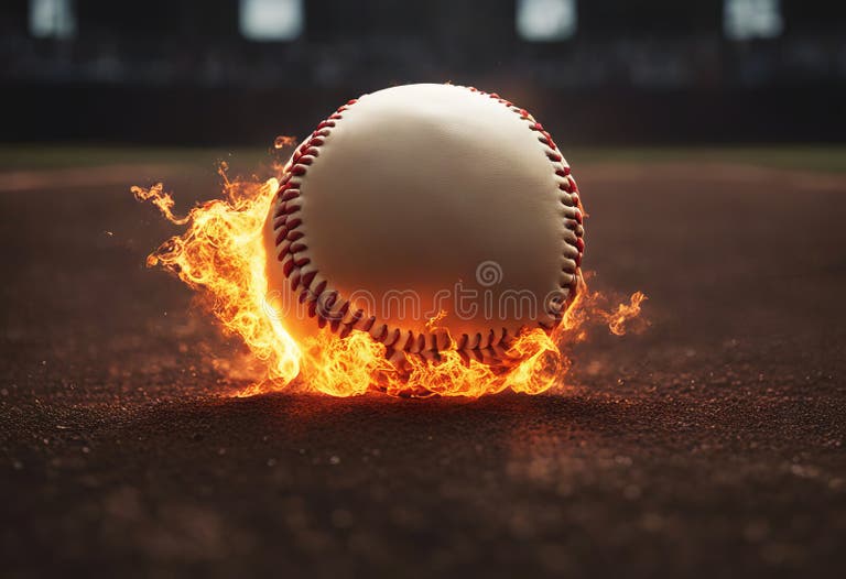 Ball Sphere Game Baseball Flame Object Softball Sport Exploding ...