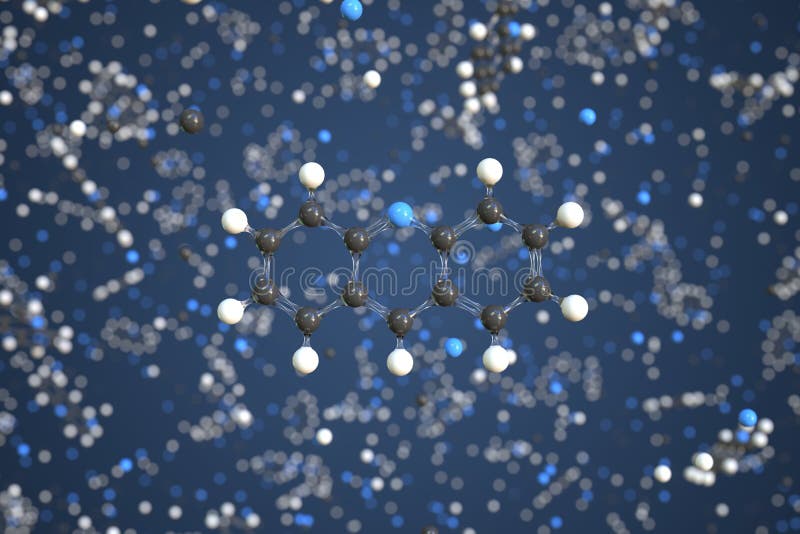 Acridine Molecule Stock Illustrations – 13 Acridine Molecule Stock ...