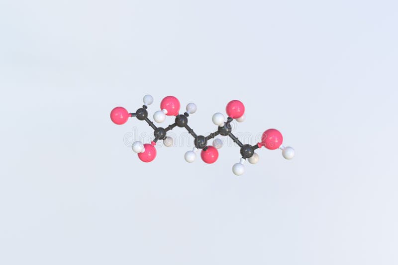 Galactose Molecule, Scientific Molecular Model, Looping 3d Animation ...