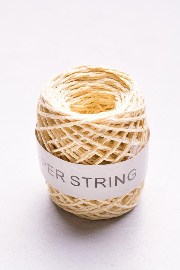 Ball of String Paper for Gift Wrapping Stock Image - Image of knot ...