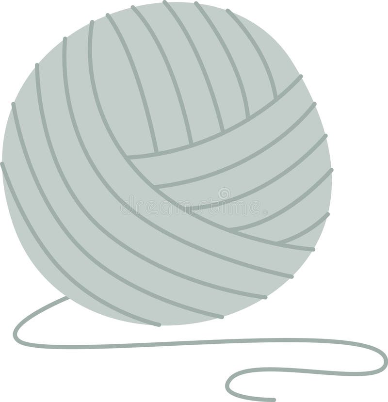 Ball of Thread stock vector. Illustration of thread - 286749611