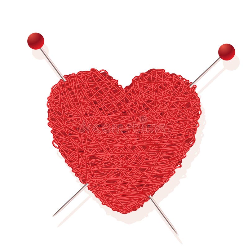 Ball Threads Form Heart Stock Illustrations – 4 Ball Threads Form Heart ...