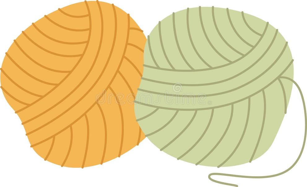 Ball of Threads stock vector. Illustration of textile - 286750873