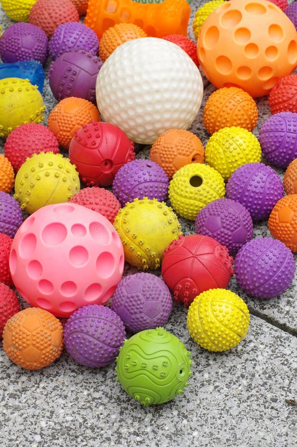 Ball Toy for Dogs Toys Group Objects Stock Image - Image of group, play ...