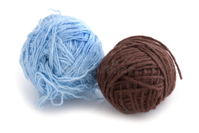 Ball of wool stock image. Image of clothing, knitting - 21556121