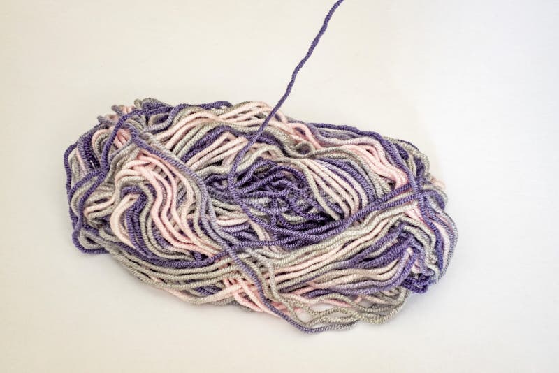 Ball of wool for knitting stock image. Image of close - 187233909