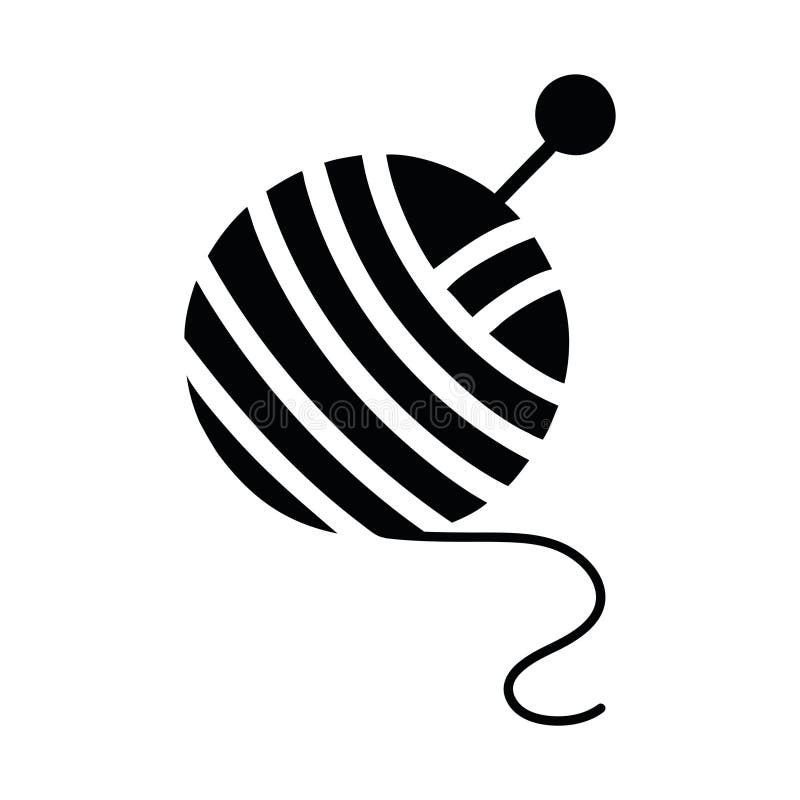 Ball of Yarn Textile Industry Material Stock Illustration ...