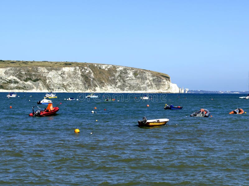 Ballard Point, Swanage, Dorset. Editorial Stock Photo - Image of coast ...