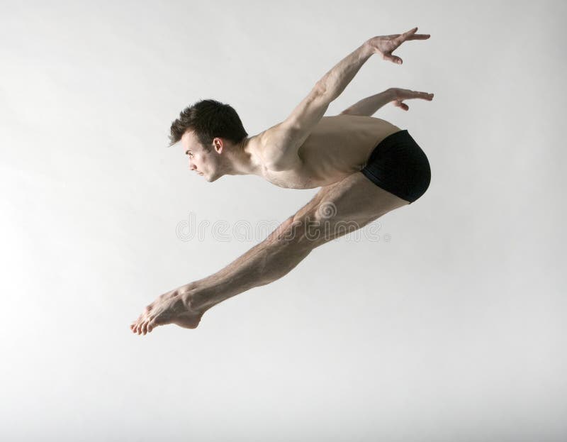 Ballerina stock image. Image of flying, classical, dancer - 5351741
