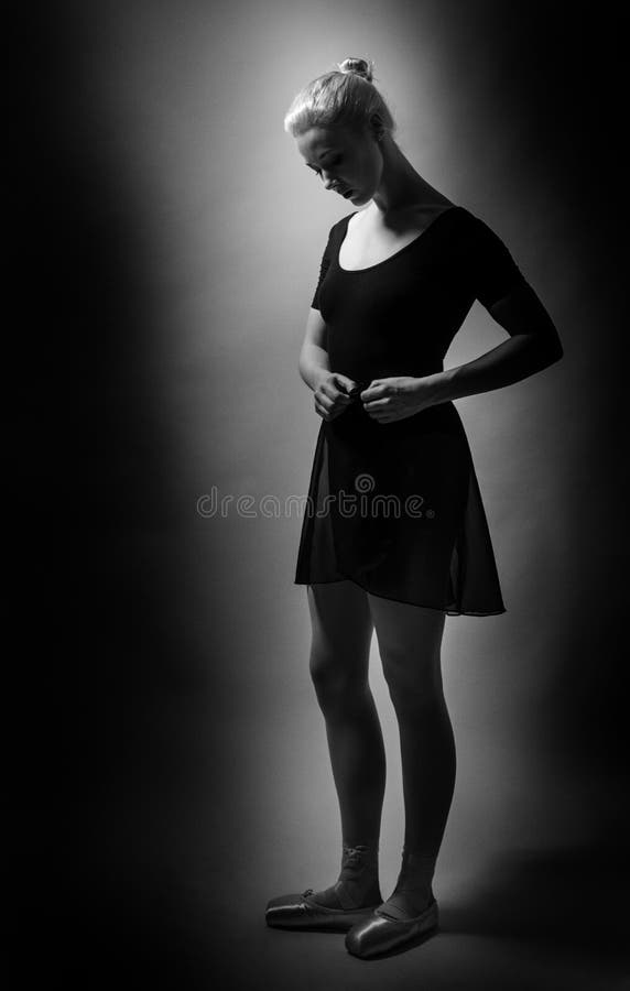 Ballerina,high-key stock image. Image of dancer, tiptoe - 4491605