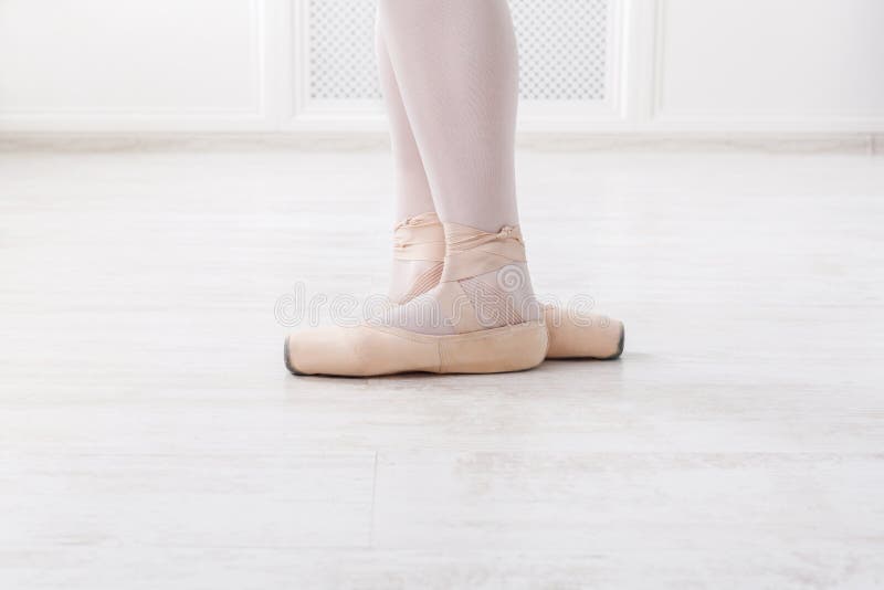 The third ballet position stock image. Image of practicing - 9726315